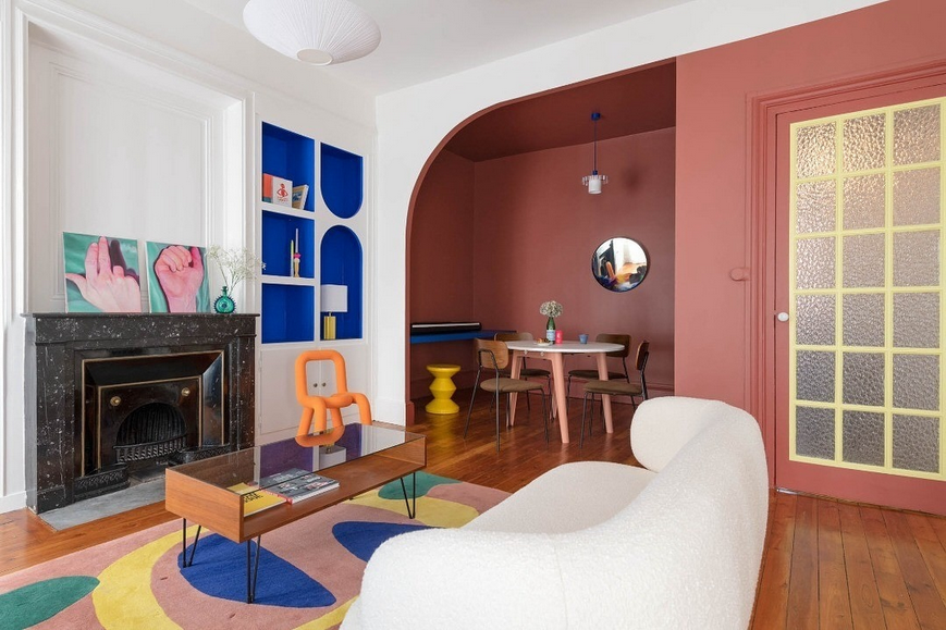 فن تحديد المساحات بالألوان (color zoning) في التصميم الداخلي - Safia decor